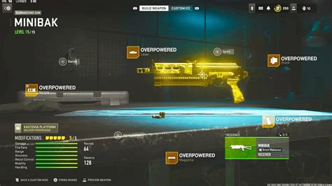 NEW BEST MINIBAK CLASS After UPDATE In MODERN WARFARE Best Minibak Class Setup