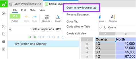 View Multiple Spreadsheets Support Center