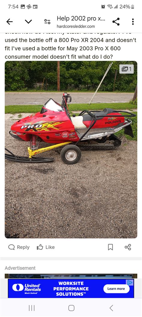 2002 Polaris Pro X 440 Lc Dennis Kirk Sled Build