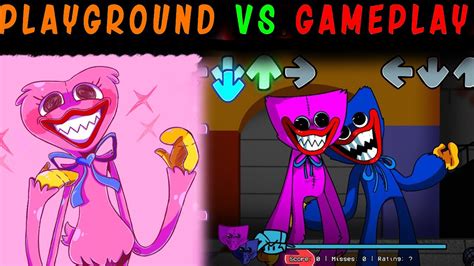 Fnf Character Test Gameplay Vs Playground Fnf Huggy Wuggy And Kissy Missy