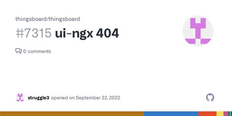 Ui Ngx 404 · Issue 7315 · Thingsboardthingsboard · Github