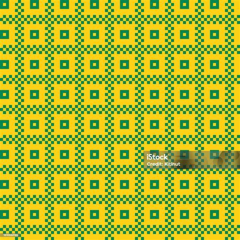 추상 픽셀 아트 원활한 패브릭 벽지 직물 인쇄 및 포스터에 대 한 화려한 톤과 기하학적 사각형 패턴의 배경 0명에 대한 스톡 벡터 아트 및 기타 이미지 Istock