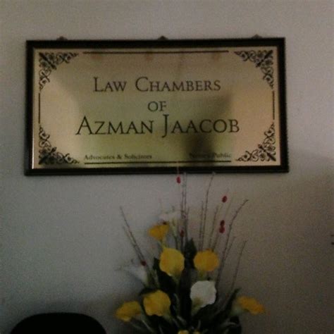 Photos At Law Chambers Of Azman Jaacob Office