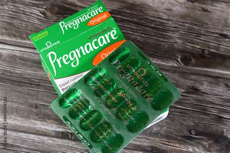 Cairo Egypt January 2 2025 Pregnacare Original Tablets By