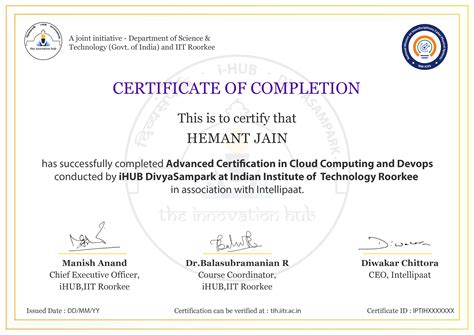 Advanced Certification In Cloud Computing Intellipaat