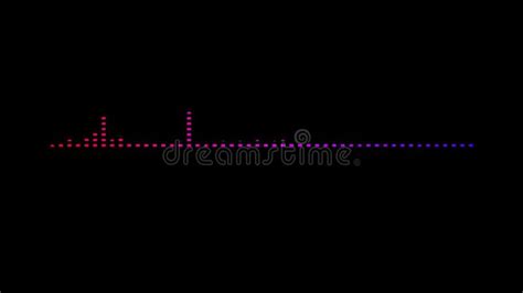 Colorful Abstract Audio Wave Spectrum Stock Video Video Of Wave Motion 260640507