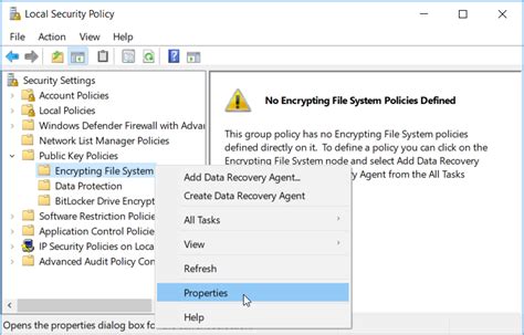 What Is The Windows Encrypting File System Efs And How Do You Enable Or Disable It