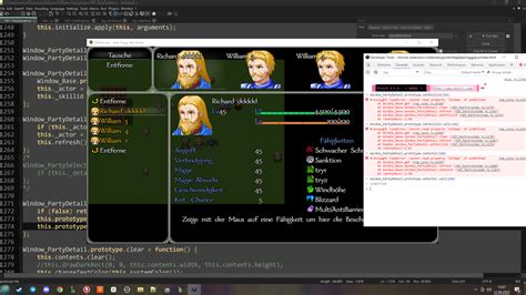 Mv Yanflypartysystem Cant Use Function In Dev Console Rpg Maker