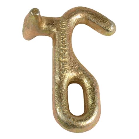 Vulcan Tow Chain With 15 Inch Forged J Hook And Tj Combo Hook Grade