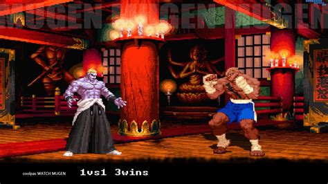 Geese Vs Sagat Mugen Vs Youtube