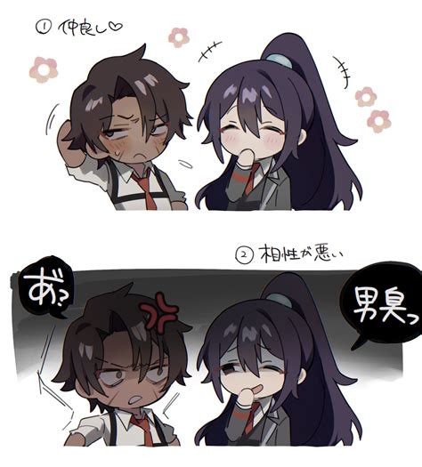 Hong Lu And Heathcliff Project Moon And More Drawn By Mu Danbooru