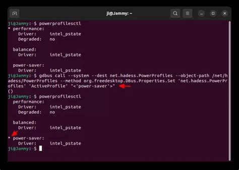 Single Command To Change CPU Power Mode In Ubuntu 24 04 22 04