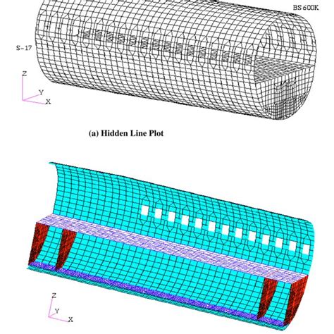 Finite Element Model Of Forward Fuselage Download Scientific Diagram