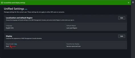 How To Enable Dark Mode In The Aws Console Cloudkatha