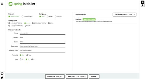 Criando Um Projeto Spring Com O Spring Initalzr By Guilherme Manzano