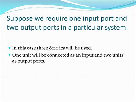 PPT Input Output I O Port Addresses PowerPoint Presentation Free Download ID 5972079