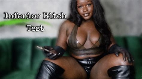 Inferior Bitch Test Queen Melanins Clips Clips Sale