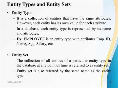 Chapter 3 Data Modeling Using Er Model Pptx