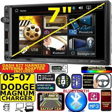 05 06 07 Dodge Magnum Charger Touchscreen Bluetooth Usb Aux Eq Car