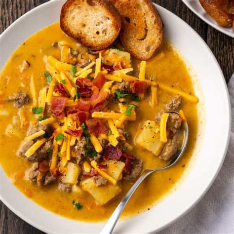Instant Pot Chicken Pot Pie Soup Gluten Free Well Fed Baker