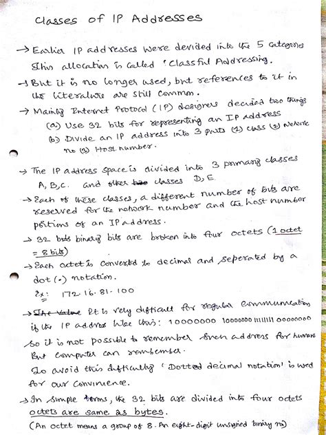 Networking DCCN IP ADDRESSING CONCEPTS