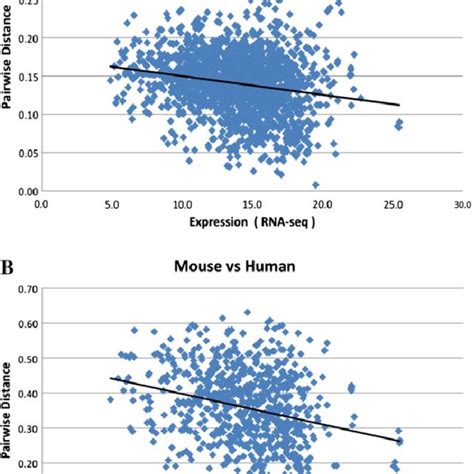 Correlation Between Expression Level And Evolutionary Rate For Mouse