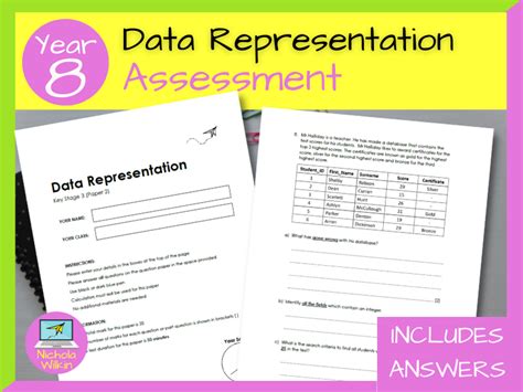Data Representation Year Assessment Teaching Resources
