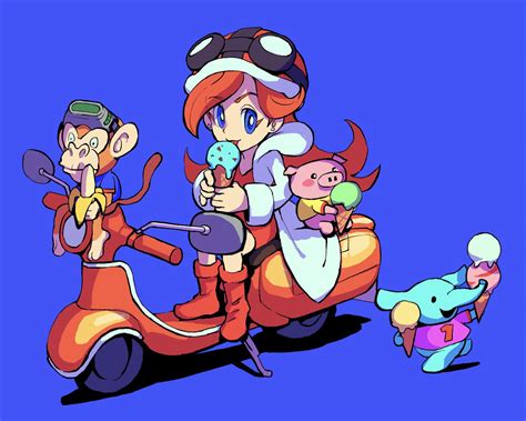 Mona Warioware Image By Rinabe Zerochan Anime Image Board