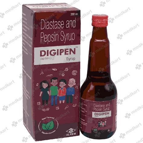 Digipen Syrup 200 Ml Price Composition And Generic Alternatives Medkart