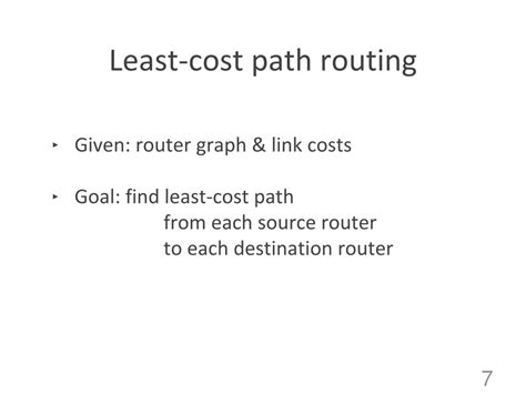 PPT The Network Layer Routing PowerPoint Presentation Free Download ID