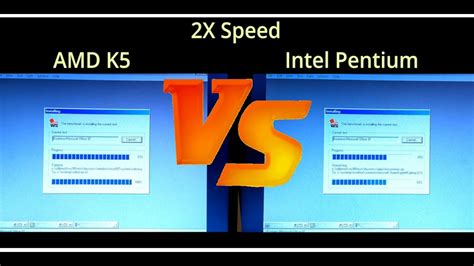 AMD K5 100MHz Vs Intel Pentium 100MHz Socket 7 Socket 3 100MHz Ish X86 CPU Challenge YouTube