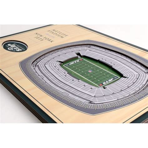 Stadiumviews New York Jets Youthefan Team Colors Floater Frame 8 In H X