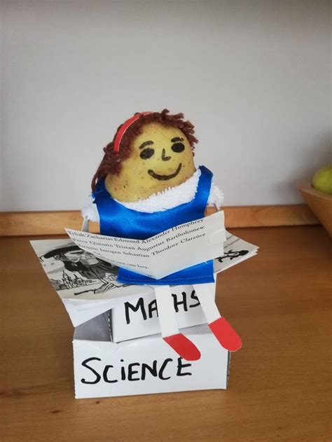 Potato Book Character Book Characters Book Making Character