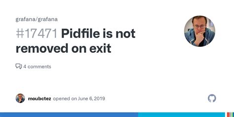 Pidfile Is Not Removed On Exit · Issue 17471 · Grafanagrafana · Github