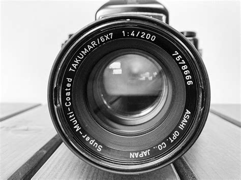 Pentax 6x7 200mm F40 Smc 拆解 修理