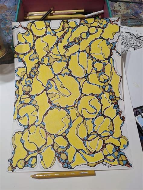 Pin On Art Neurographica Neurology Art Creative Painting Pattern Art