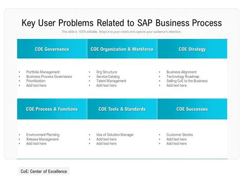 Key User Problems Related To SAP Business Process Ppt PowerPoint Presentation Gallery