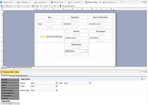 Generate Multi Page Pdf Report Using Data From Each Row Of An Excel File Knime Extensions
