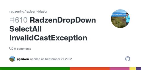 radzendropdown selectall invalidcastexception · issue 610 · radzenhq