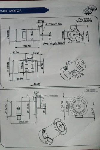 40 W Geared Pmdc Motor For Industrial At ₹ 4100 In Mumbai Id