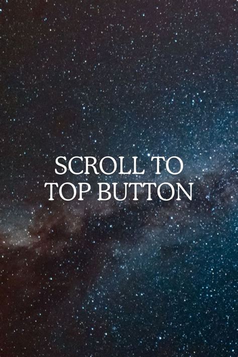 Scroll To Top Or Back To Top Button Html Css Code Html Css Css