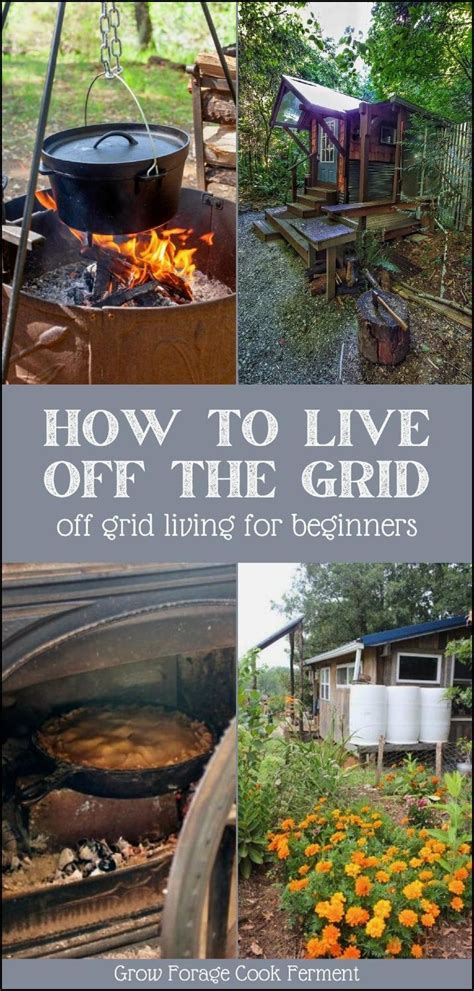 How To Live Off The Grid Off Grid Living For Beginners Homesteading