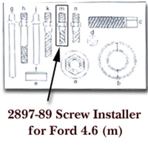 Screw Installer For Ford 46 For Kdt2897 Toolsparksccdshop