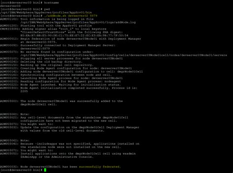 Creating Dmgr And Two Managed Profile Federating Nodes To Dmgr