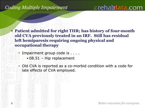 Ppt Coding Guidelines And Best Practices For Inpatient Rehabilitation