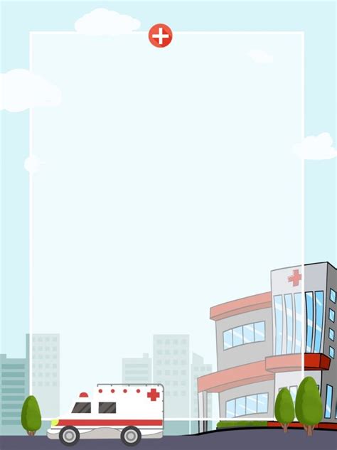 Smallest Ambulance Background For Medical Emergency Creative Idea Simple Ambulance Hospital