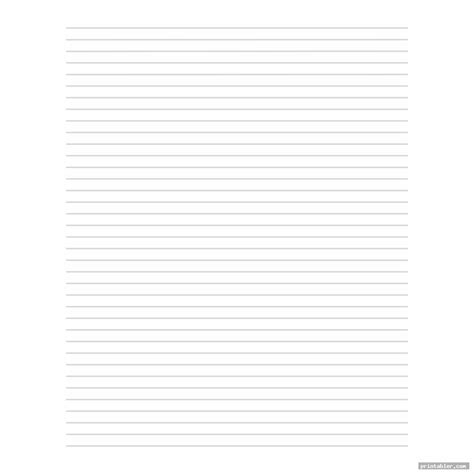 Printable Blank Writing Pages