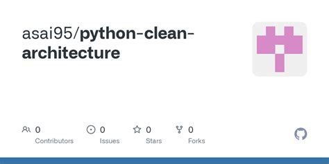 Github Asai95 Python Clean Architecture