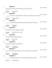 Quiz 4 Docx Question 1 3 Out Of 3 Points A Same Sex Intimate Encounter Always Means That A