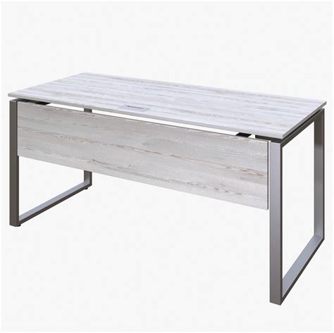 ᐉ Письмовий стіл Loft Details К 160 Сосна лофт біла з царгою • Краща ціна в Києві Україні